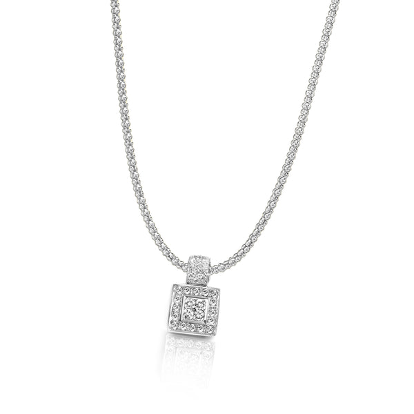 Exclusive 18K Gold Flanders Cut Diamond Pendant – Flanders Diamonds TH