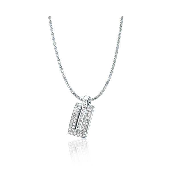 Exclusive 18K Gold Flanders Cut Diamond Pendant – Flanders Diamonds TH